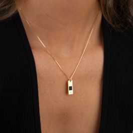 Eliana Nano Bible Necklace with Diamond – 18K Gold Vermeil Jewelry for ...